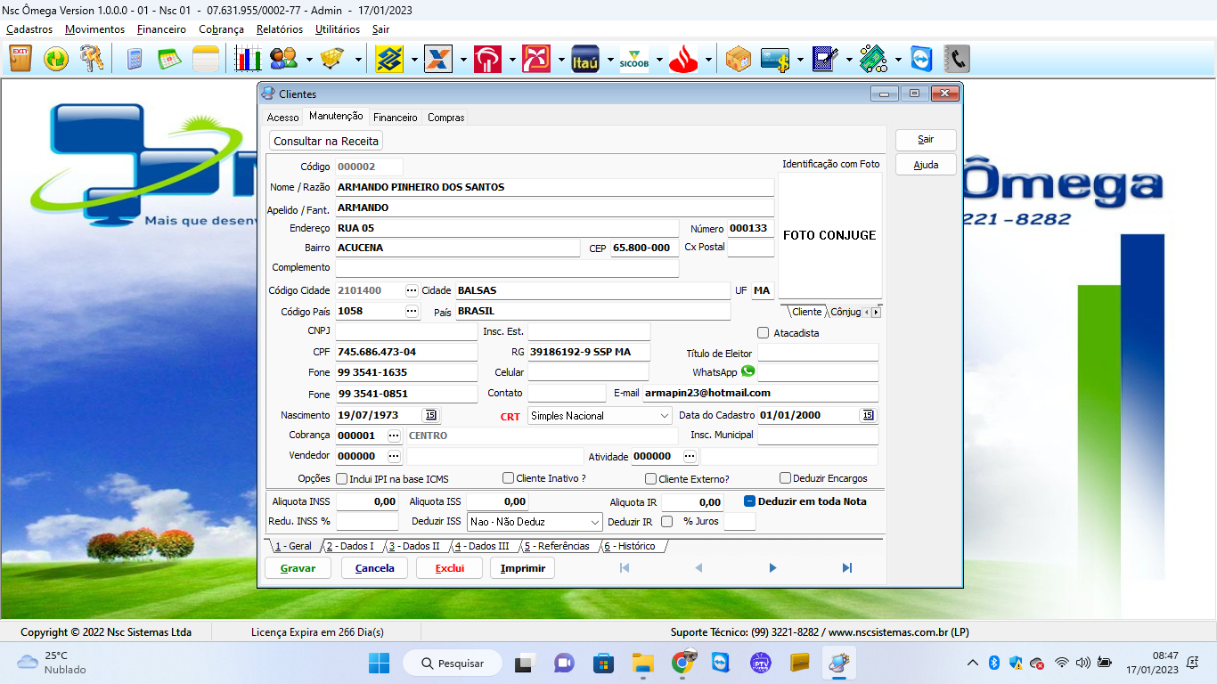 Landing Nsc Omega – Nsc Sistemas